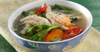 Resep Ceker: SUP SELADA AIR CEKER AYAM
