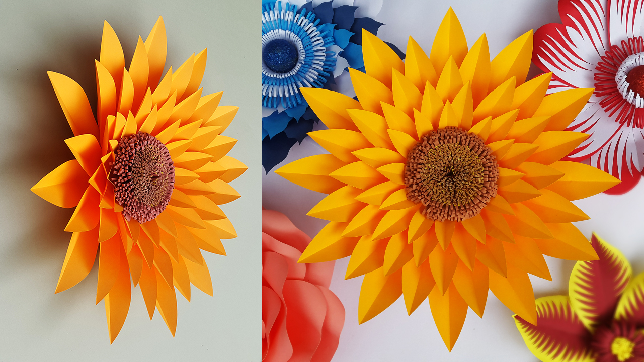 Colors Paper DIY Paper Flowers Easy Wall Decoration Ideas Paper colors-paper-diy-paper-flowers-easy-wall-decoration-ideas-paper