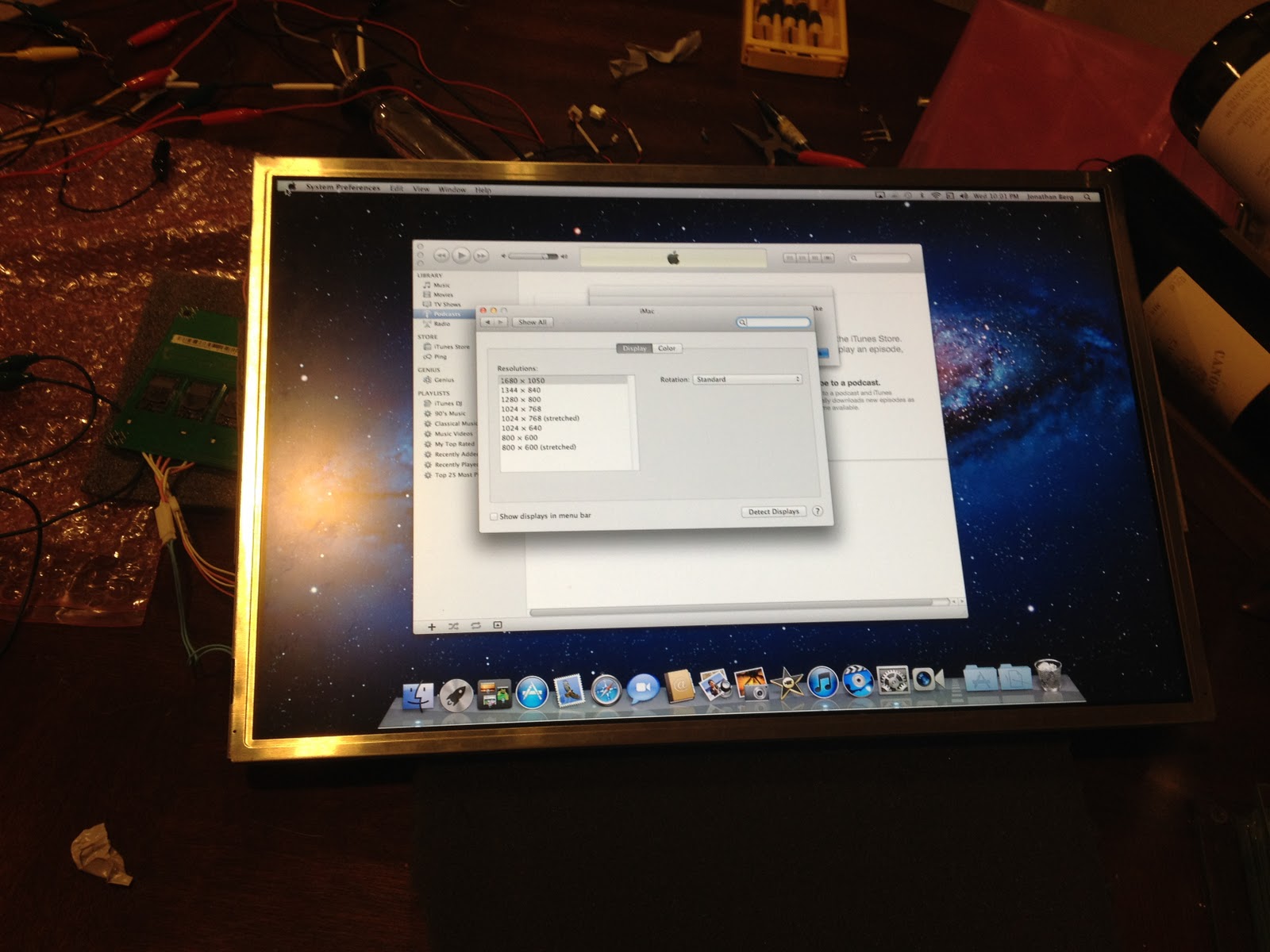 Dremel Junkie: 20" iMac G4 "Genuine" Mod - INVERTER SOLVED