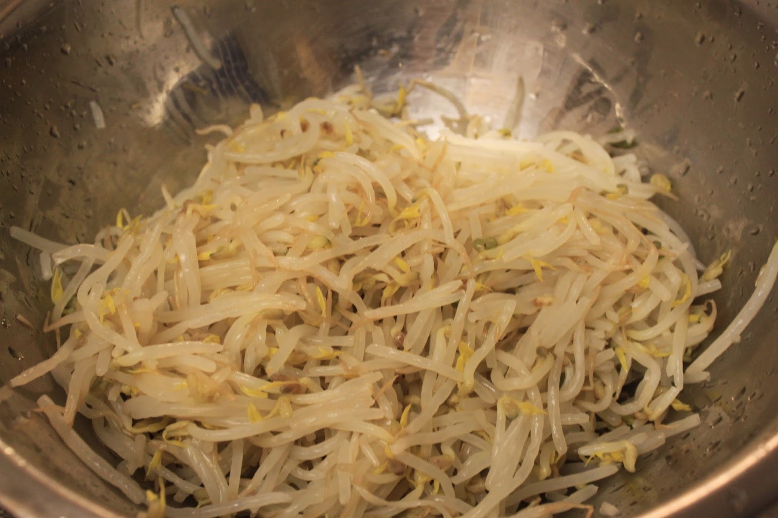 mung bean sprout mix (Sukjunamul) - Ms.J's Green Table
