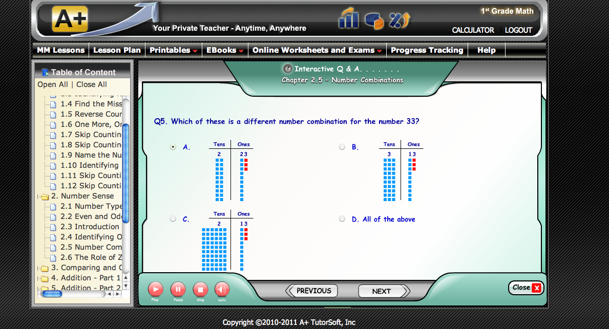 A Learning Journey: Schoolhouse Review: A+ Interactive Math Online ...