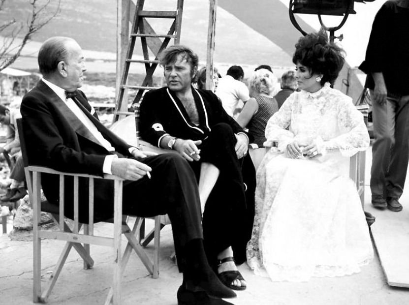 Elizabeth Taylor: On the set of "Boom"