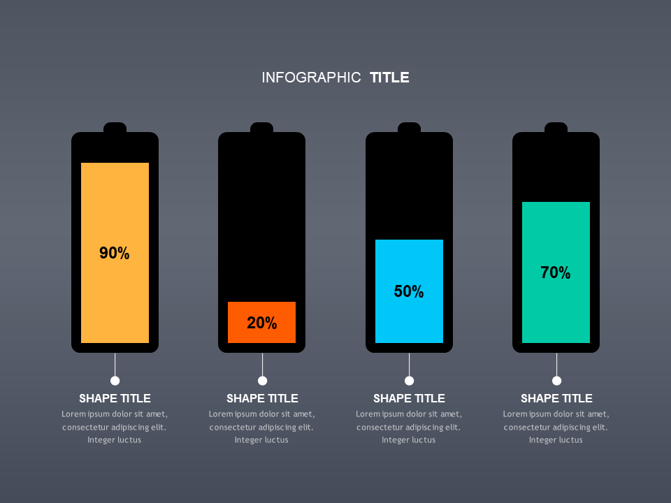 Battery Graph PowerPoint Templates - PowerPoint Free