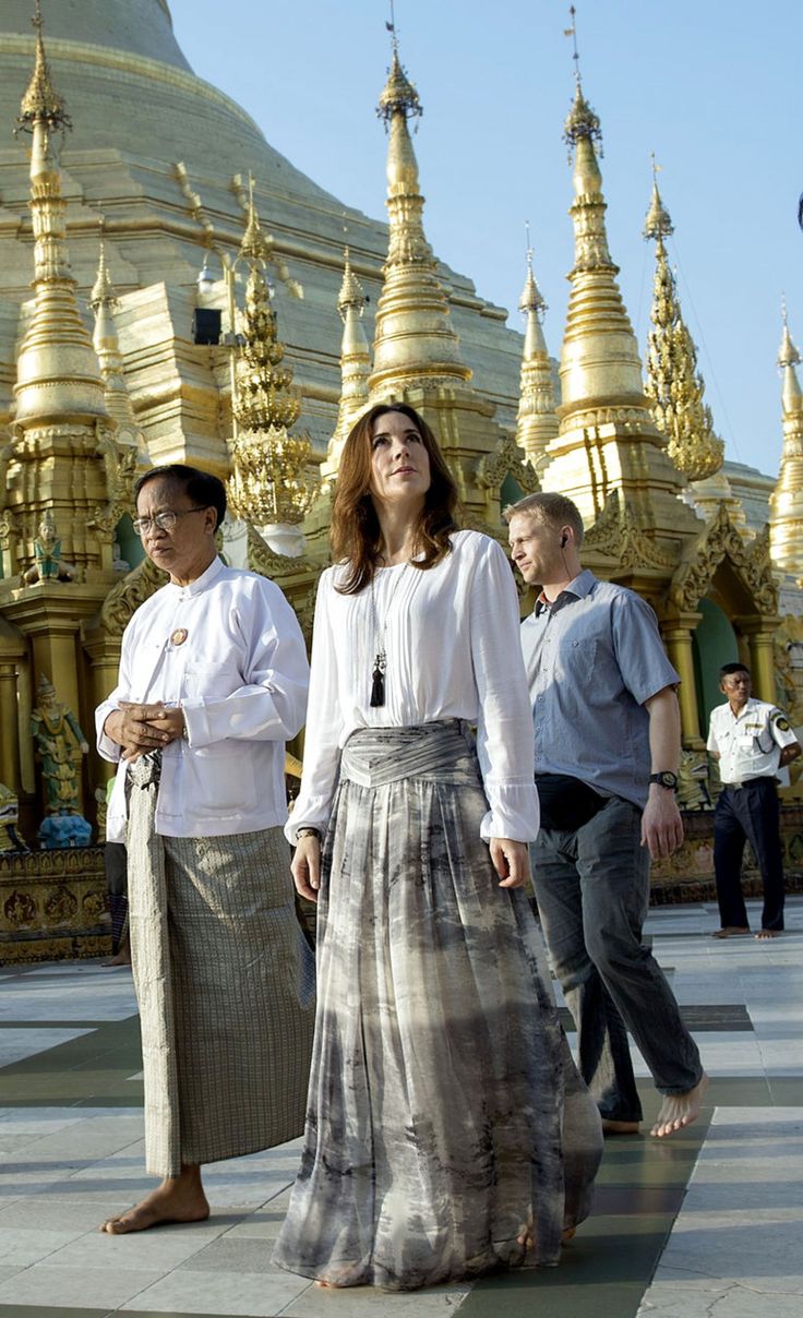 Crown Princess Mary Visit Myanmar - Day 2
