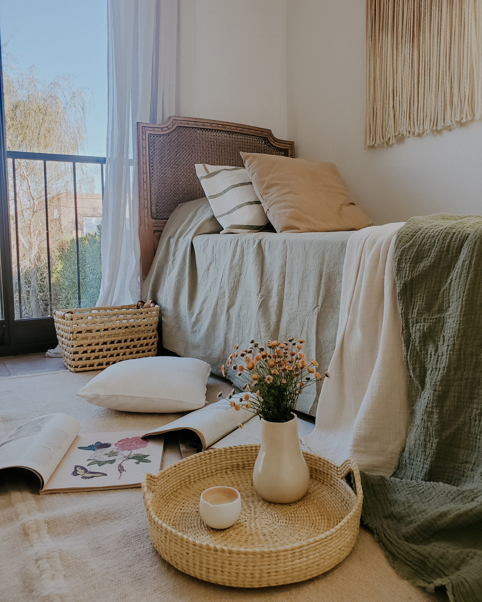 El cuarto verde estrena verdes: color y textiles / VERO PALAZZO