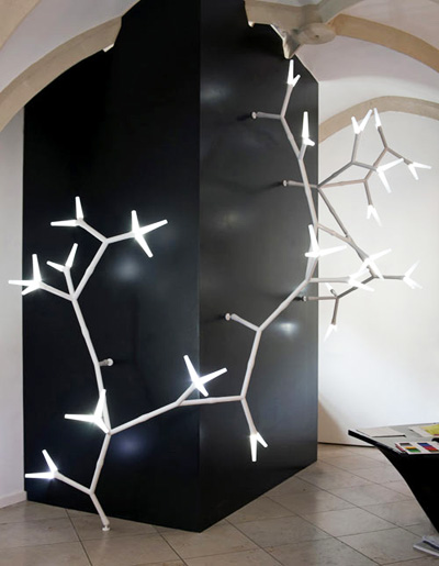 Modular Lighting System Of Plant Roots - HOME DESIGN | INTERIOR DESIGN ...
