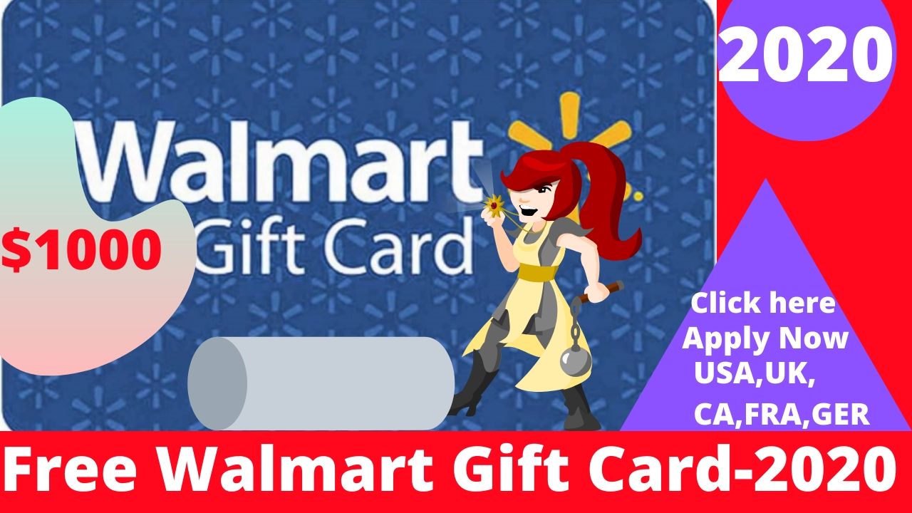 free walmart gift card giveaway 2020
