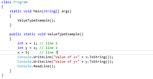 Dot Net Pebbles: What is value type and reference type in C# .net with ...