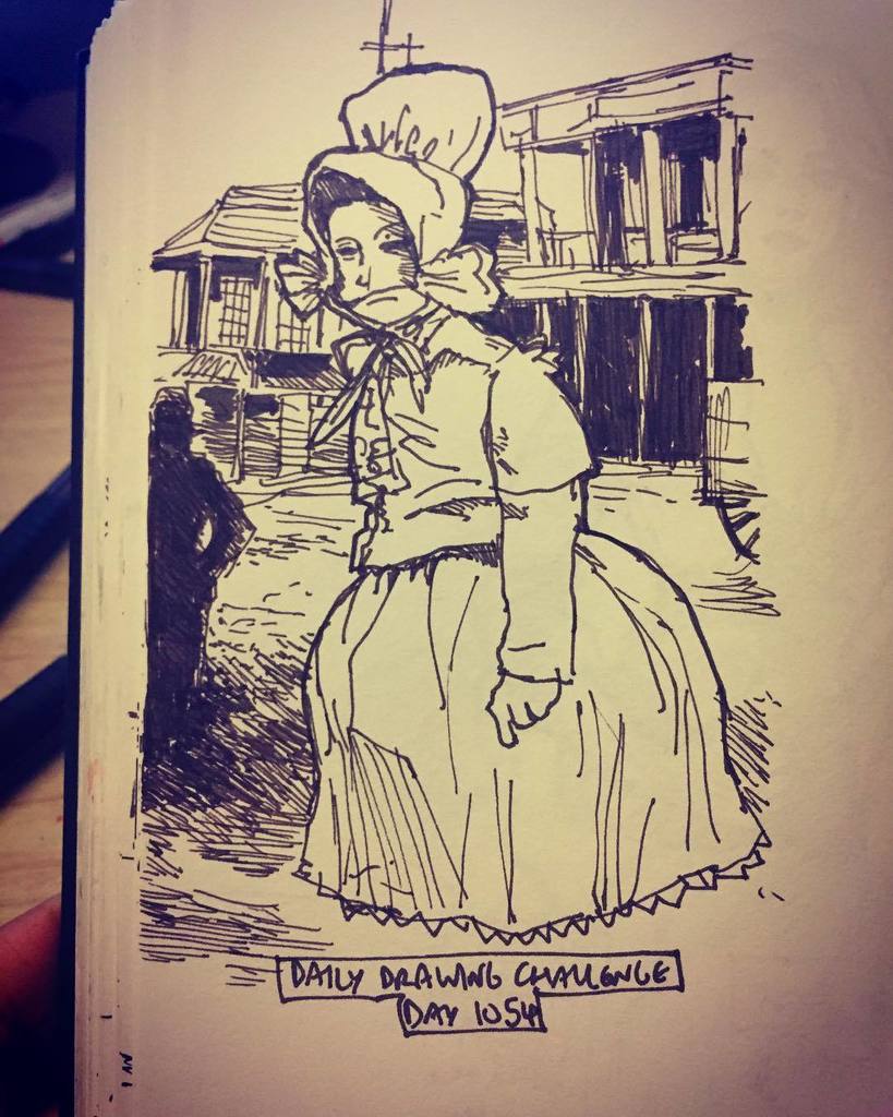 Inktober Challenge and Daily Drawing Challenge, Part 2