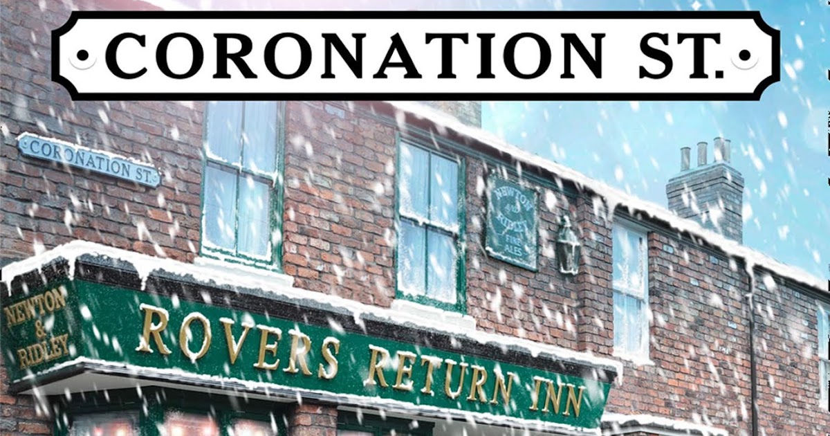 Coronation Street Blog: New! Corrie Christmas Book, Snow on the Cobbles