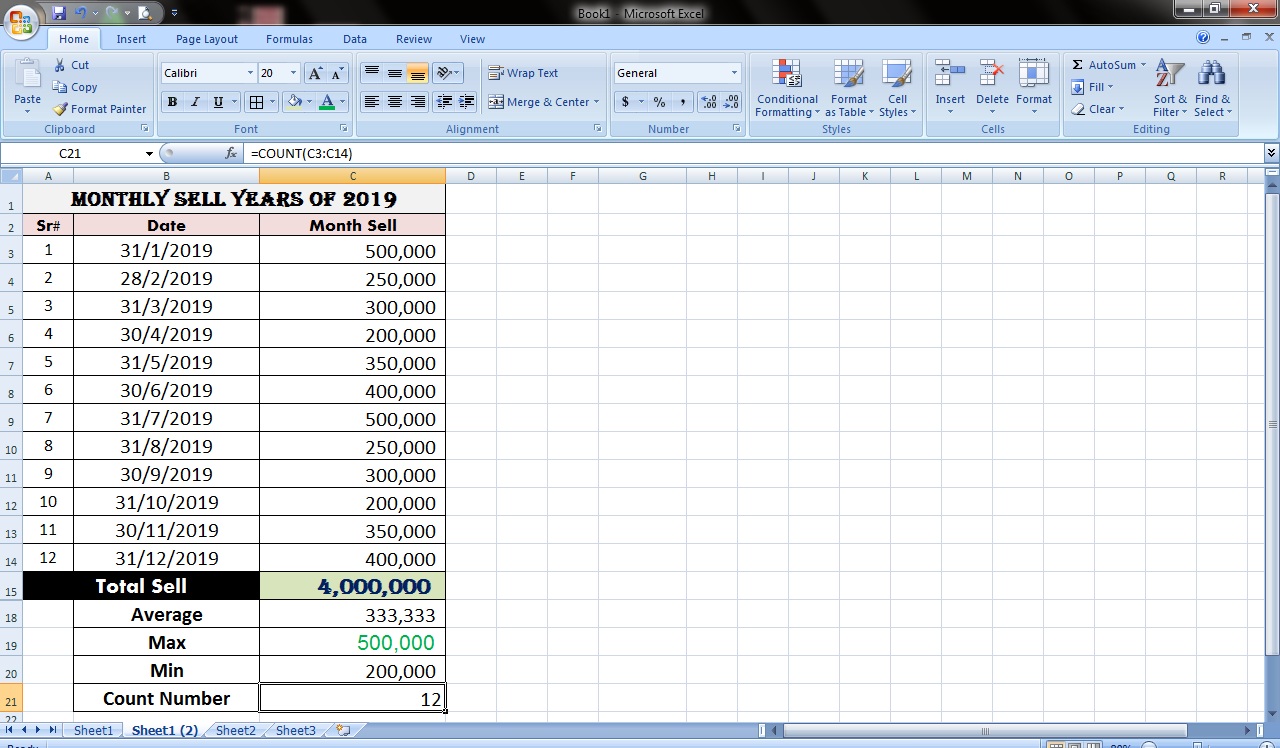 Onlineoffline Earn Money With Easy Skills What Is The Formula For Autosum In Excel