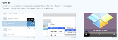 Sociolatte: DropBox: How to create and share a link