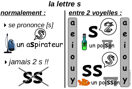 La lettre S
