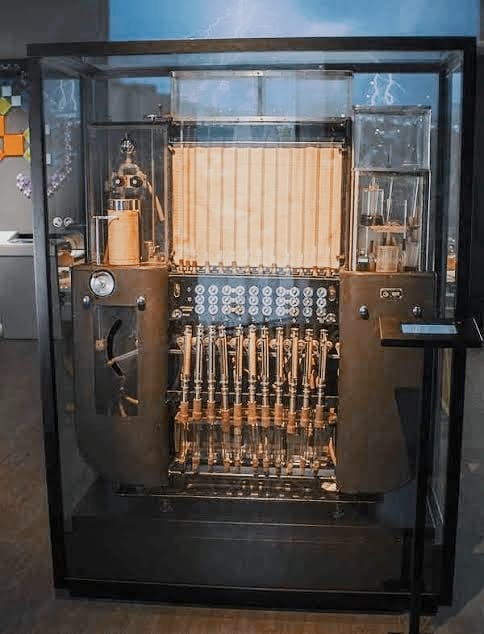 A Computer ran on water