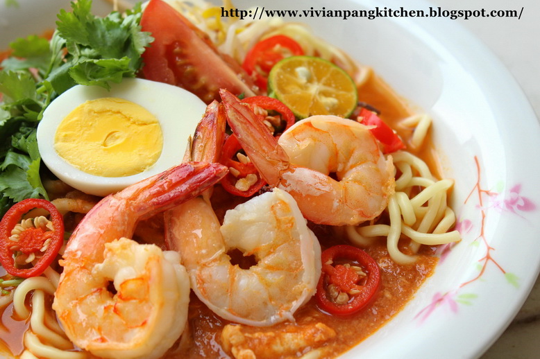 Vivian Pang Kitchen: Mee Bandung (Bandung Noodles)-MFF Johor