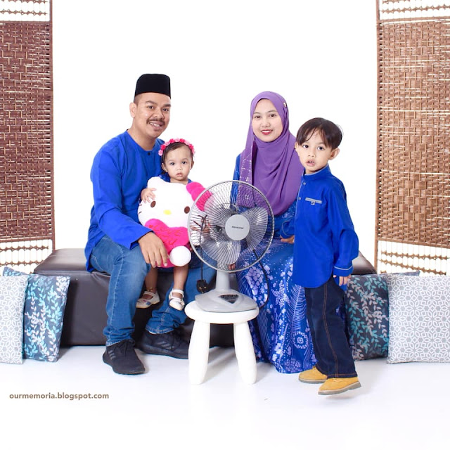 Photoshoot Raya di Studio Raya Photoshoot, Rawang