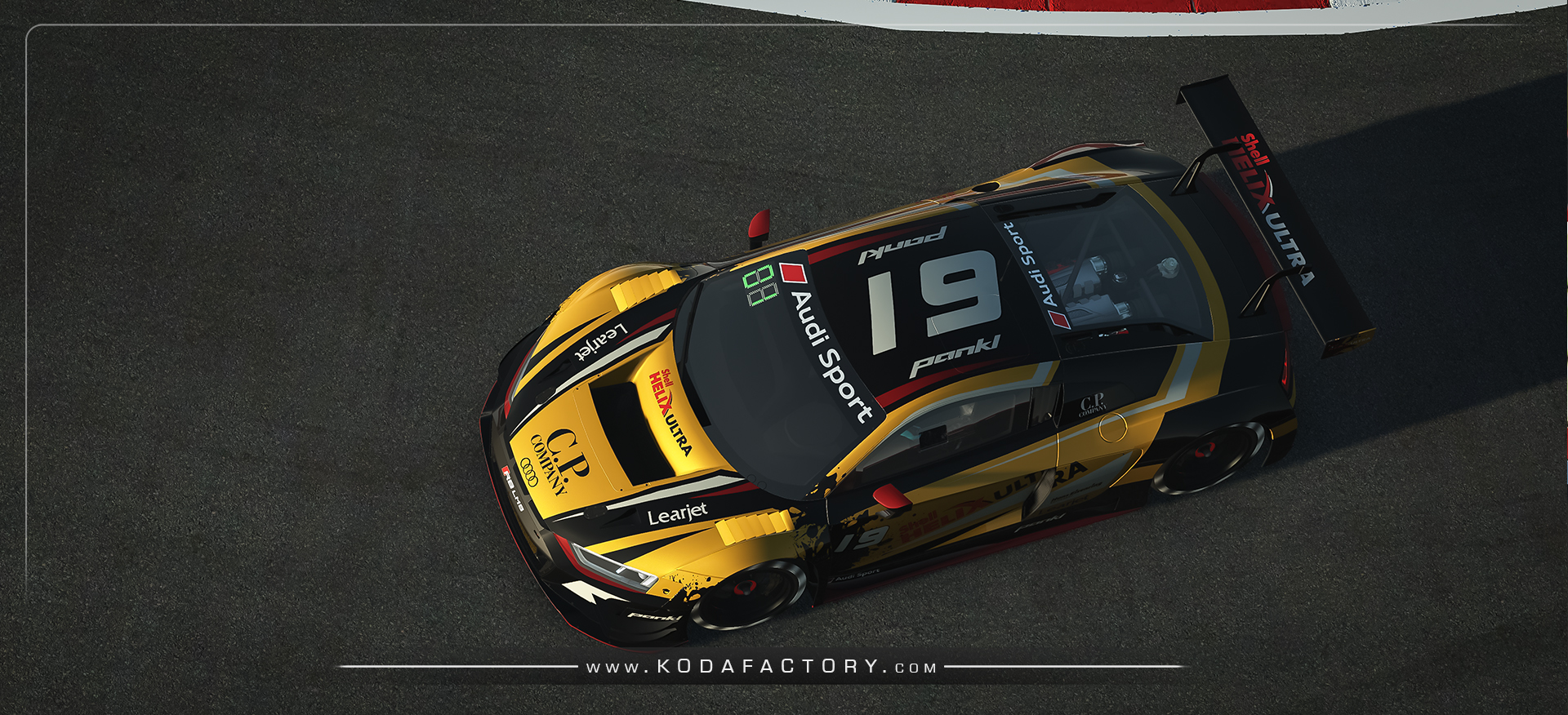 Koda Factory: Shell Helix Audi R8 LMS GT3 2019 | rFactor 2