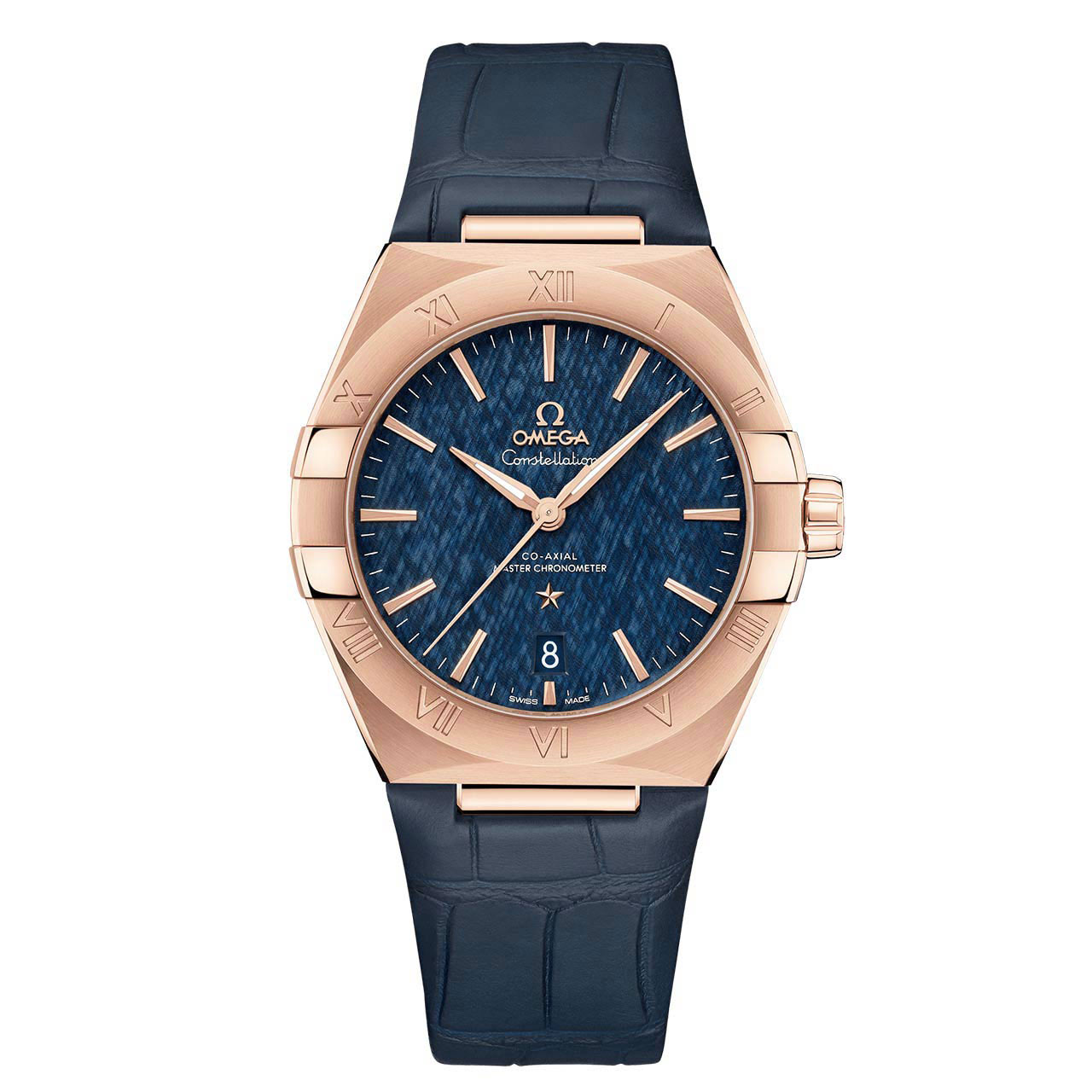 Omega - Constellation Master Chronometer 39 with Blue Dial | Time and ...