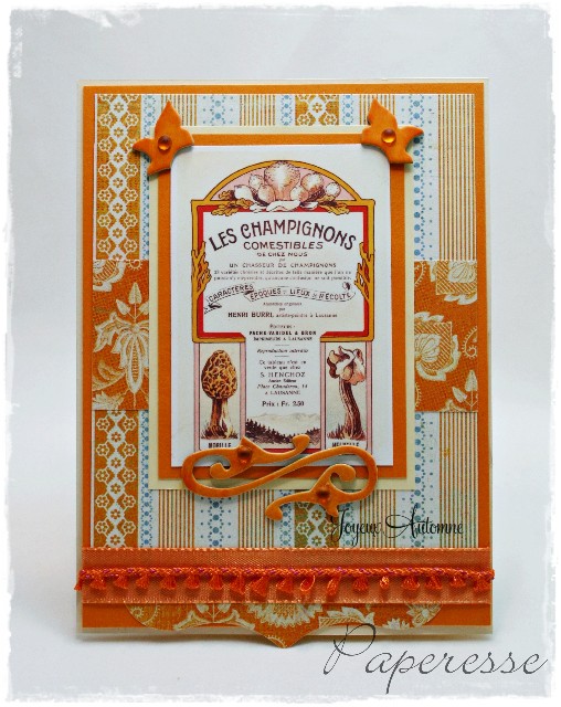Les Champignons – Joyeux Automne ! carte | Paperesse