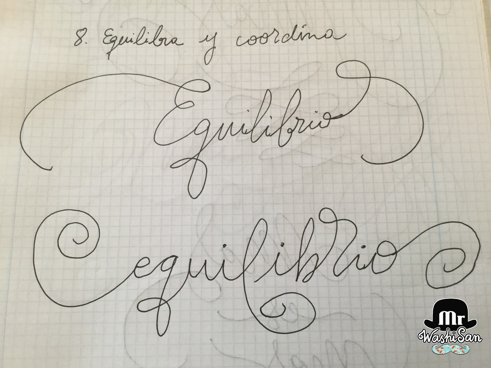 Mr WashiSan: 10 consejos para decorar con florituras tu lettering