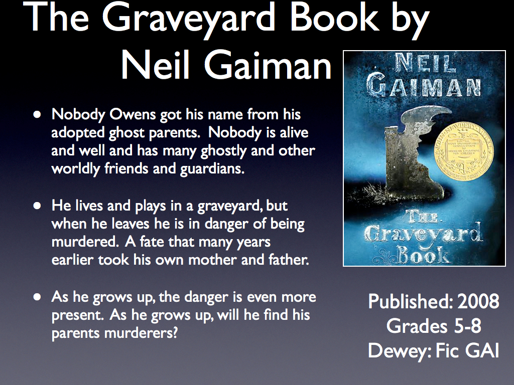 Young Adult Reading Machine: The Graveyard Book by Neil Gaiman