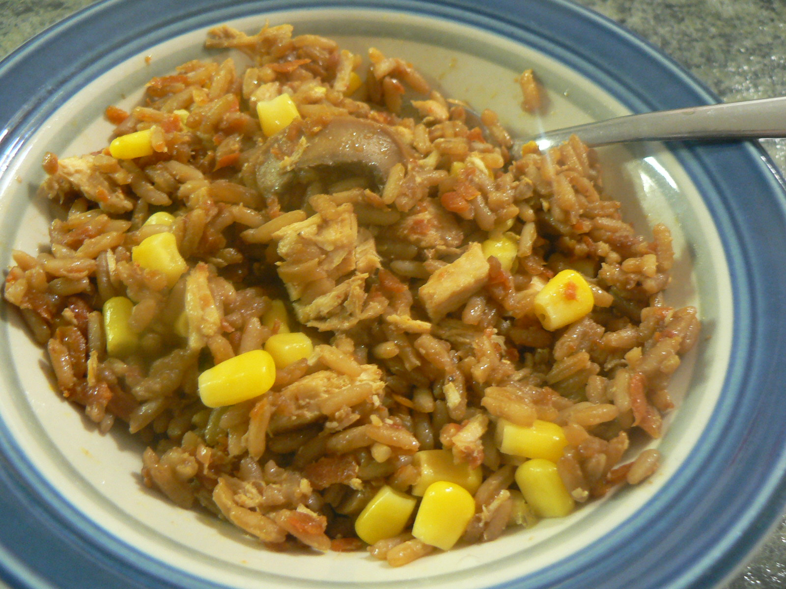 Cuisinons entre copines: Riz chinois au four