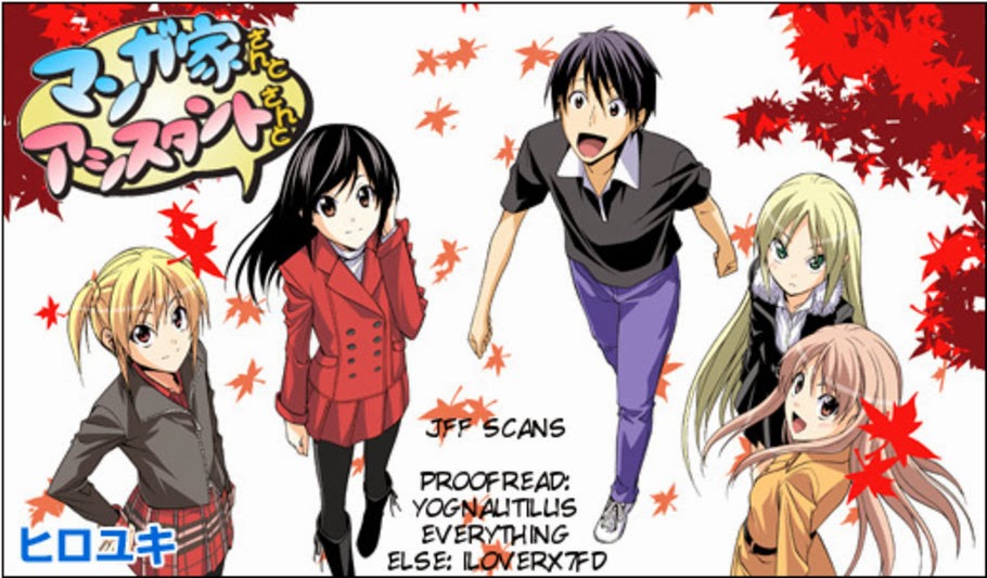 El manga de Mangaka-san to Assistant-san será adaptado al anime