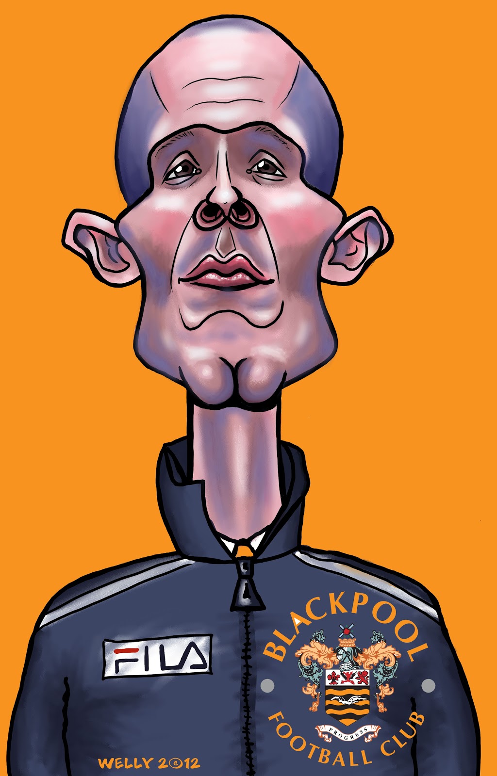 Welly's Caricatures And Cartoons: Michael Appleton, Blackpool FC ...