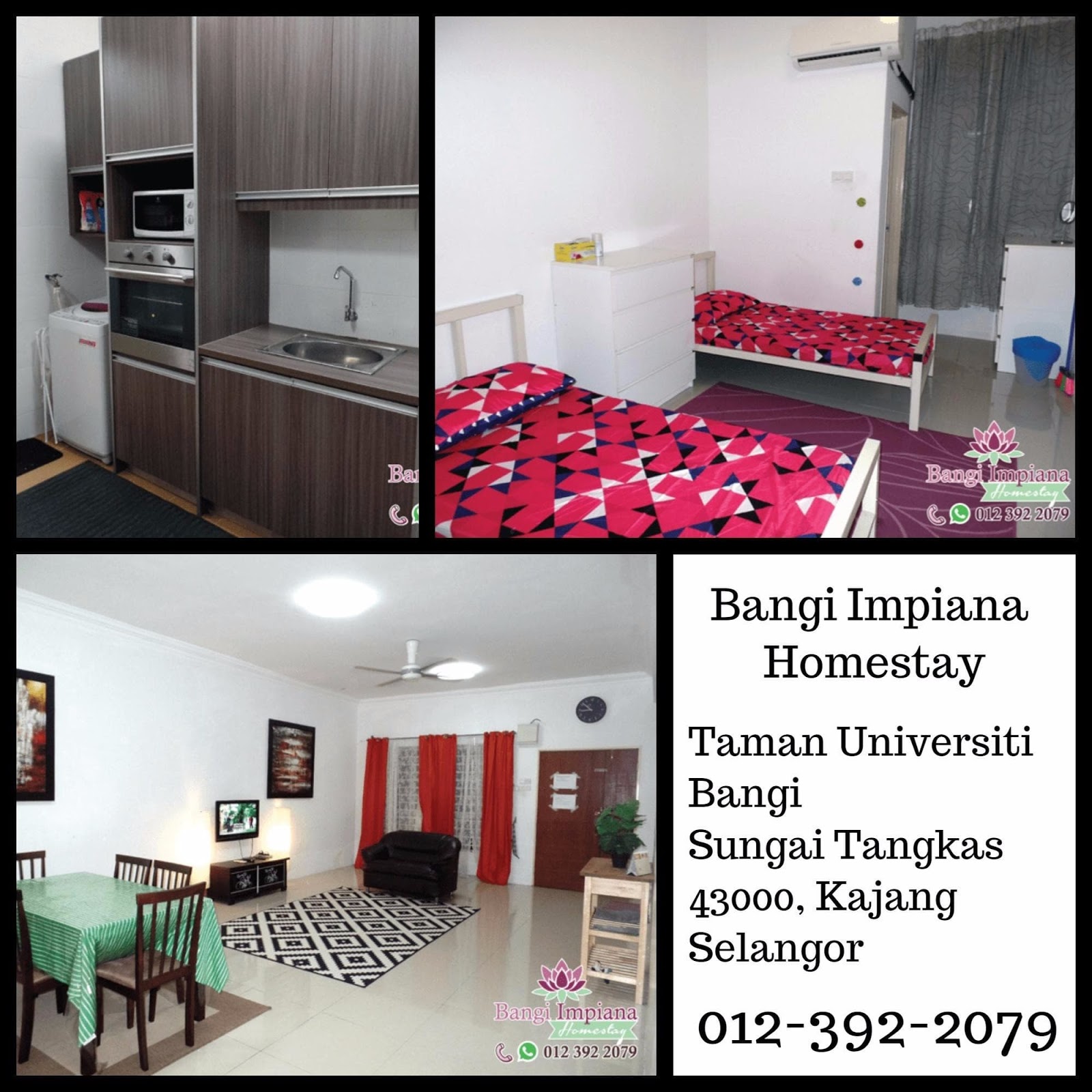 Bangi Impiana Homestay di Taman Universiti Bangi, Selangor