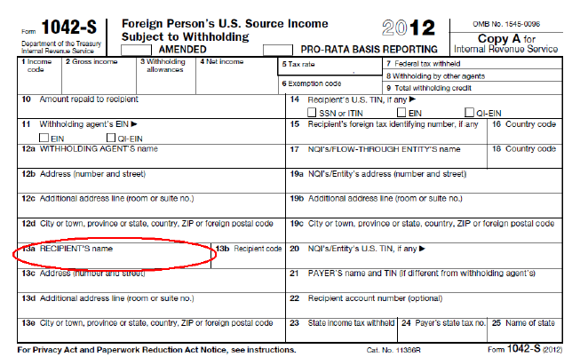 TU INVERSIÓN A FUTURO: Bancos norteamericanos reportarán al IRS los ...