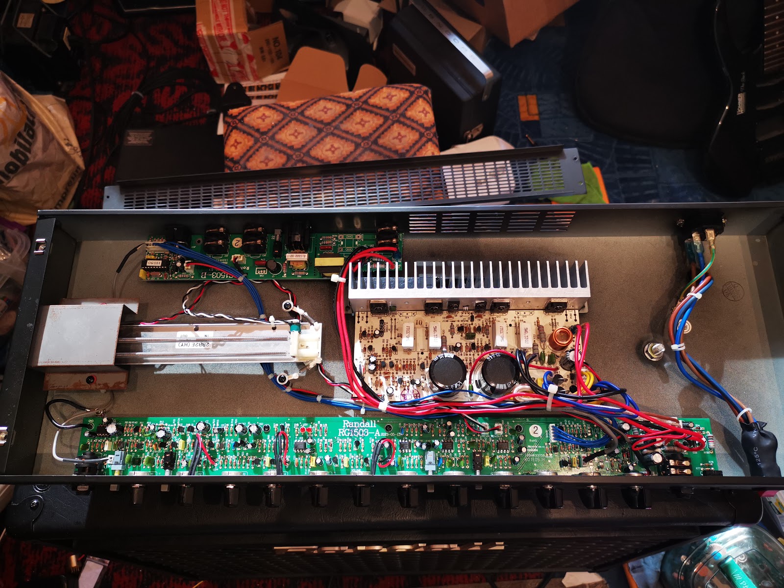 HGE Contraptions (hobby/non-business): Randall RG1503 Combo repair