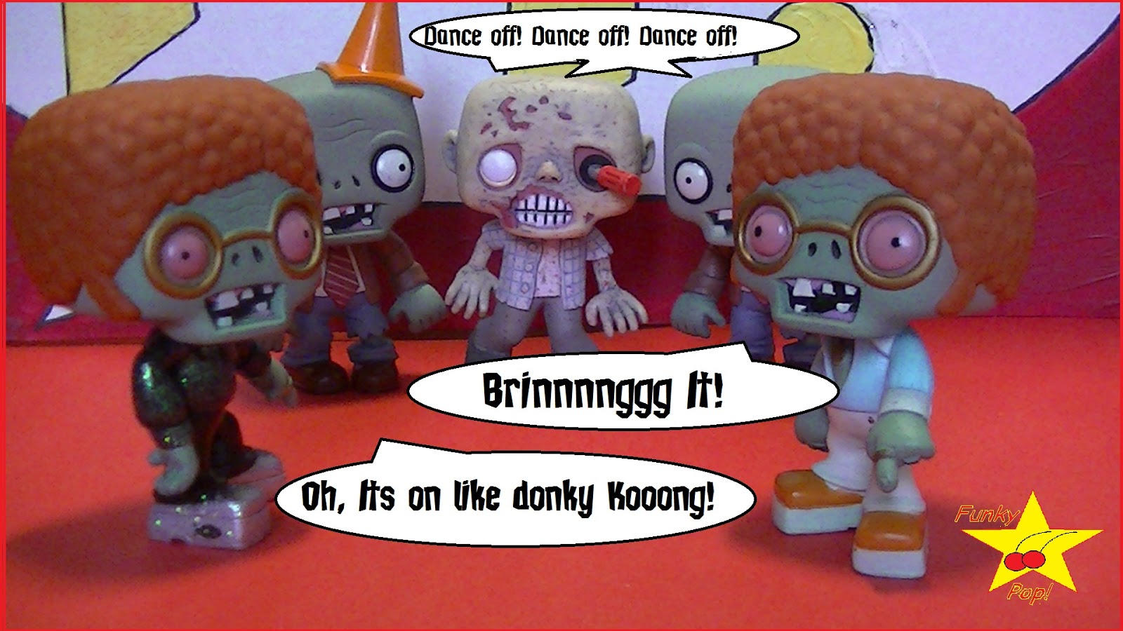 Funky Pop! Funko figures.: 03 exclusive SDCC Disco Zombie