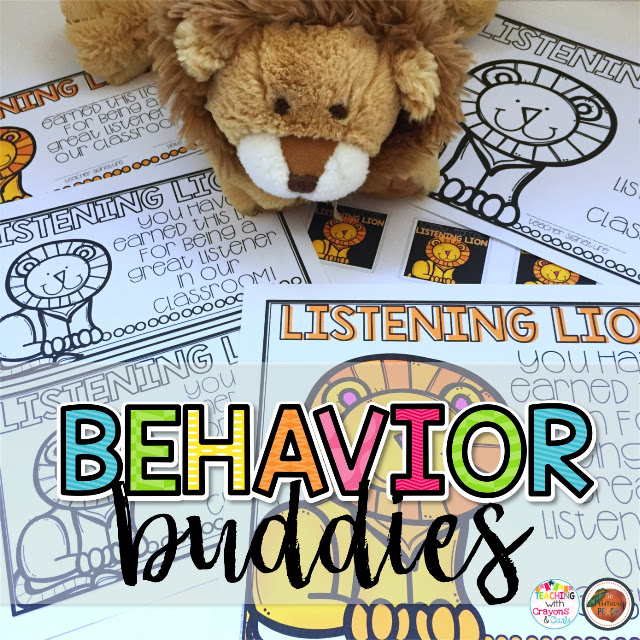 The Primary Peach: Behavior Buddies!