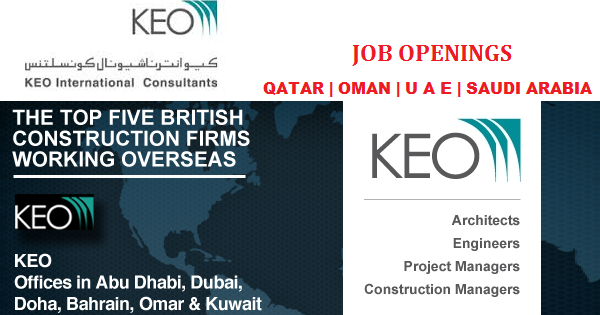 KEO INTERNATIONAL CONSULTANTS JOB OPENINGS | U A E | OMAN | SAUDI ...