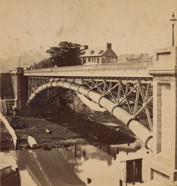 On Pennsylvania Ave, Georgetown's other aqueduct bridge
