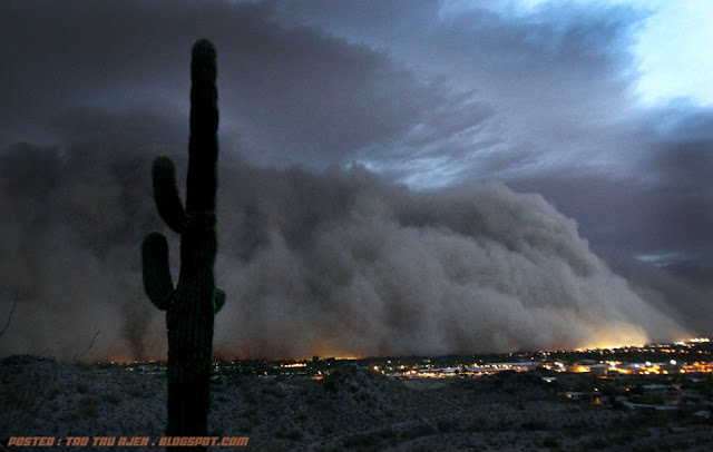 WOW! - VIDEO dan GAMBAR Ribut Pasir yang Melanda Phoenix (15 Gambar ...