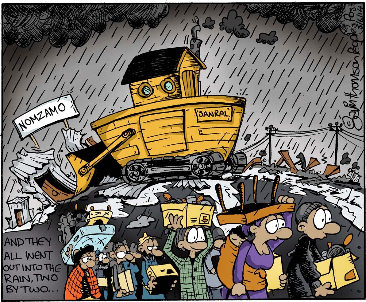 Gavin Thomson: People's Post cartoon