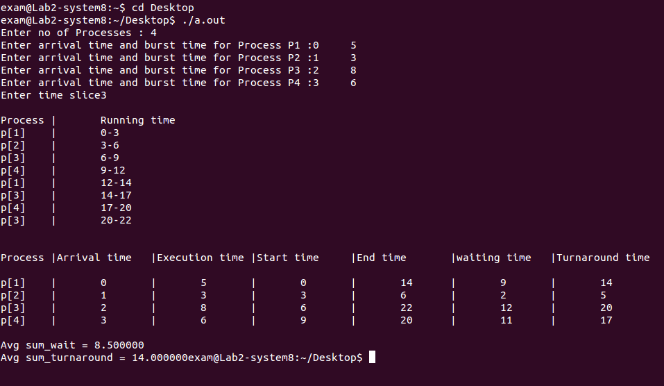 Lab programs for CSE Students: C program for round robin CPU scheduling ...