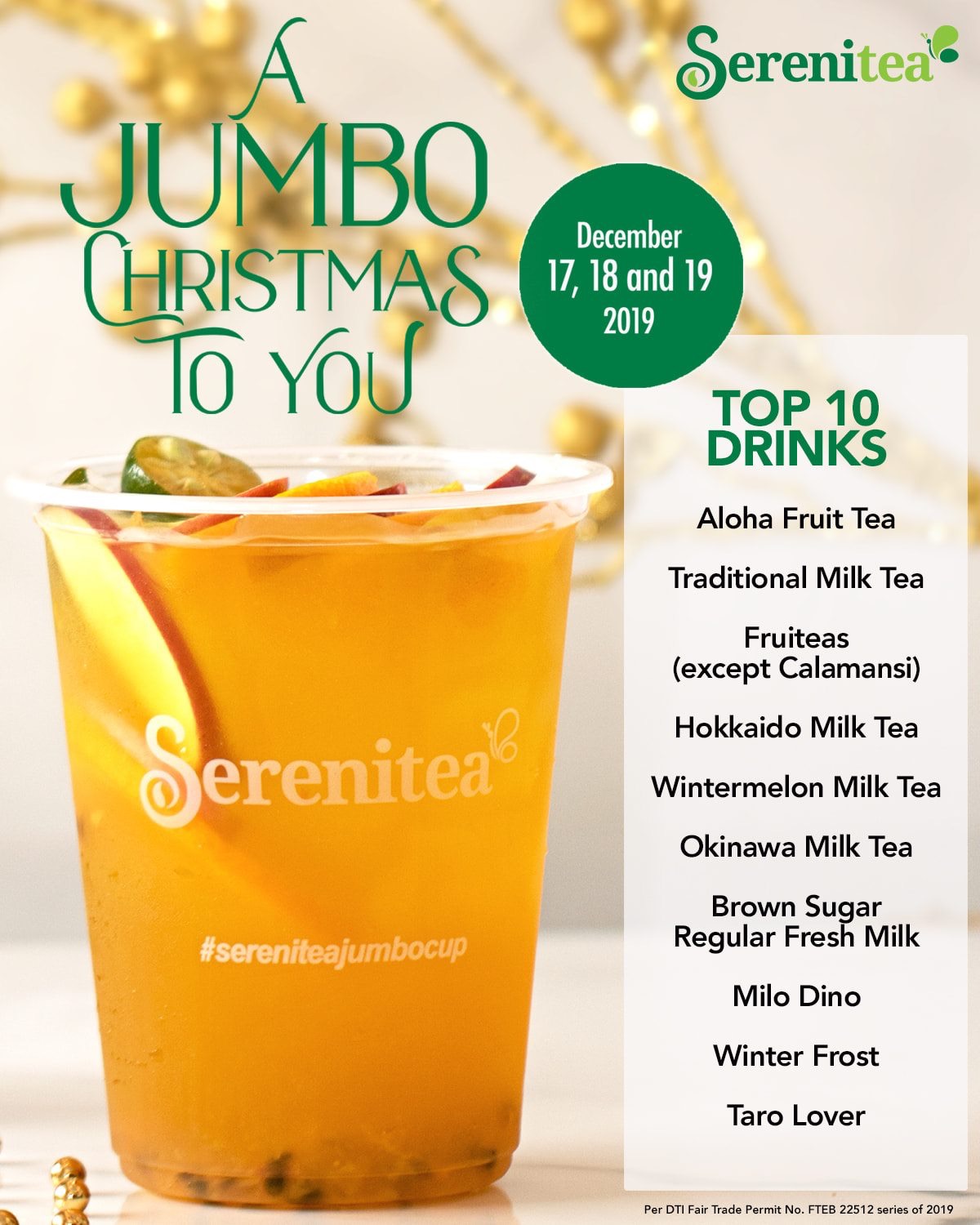What Mary Loves: Serenitea Jumbo Cup is back this December 17 to 19!