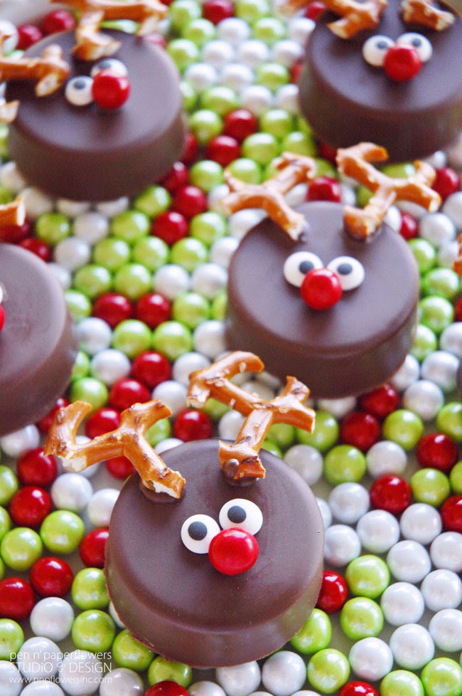 Pen + Paper Flowers: SUGAR | Holiday Classroom Party Treat • Rudolph ...