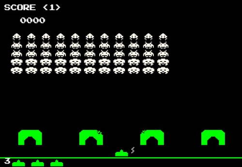 Testing space invaders