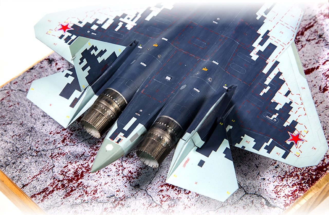 The Modelling News: Mask Review: 1/72nd scale Su-57 Color Separation ...