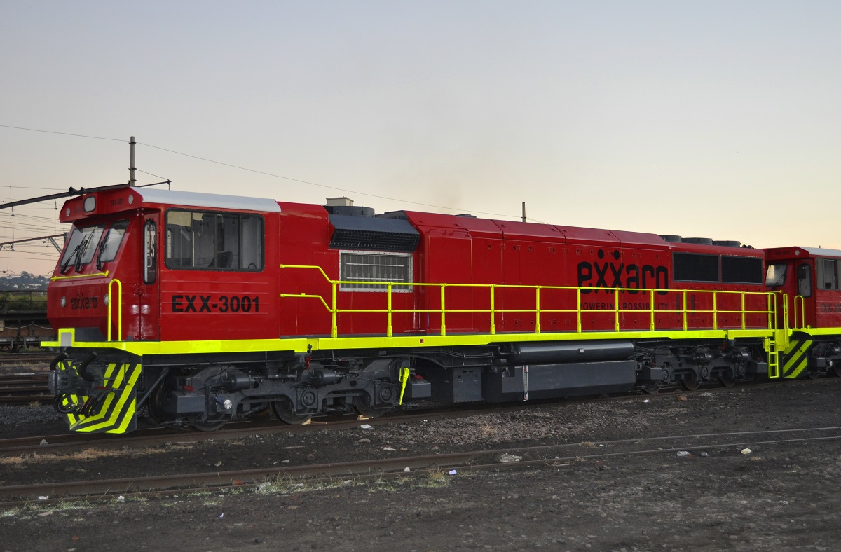 SAR CONNECTA: The RRL Grindrod / Exxaro Mining Group diesels, which are ...