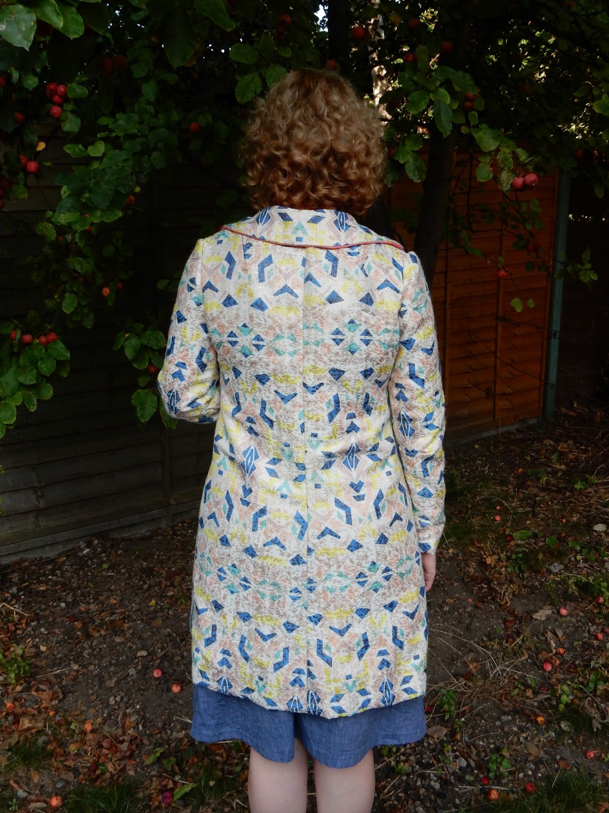 Almost a hippy: Super funky coat sewing
