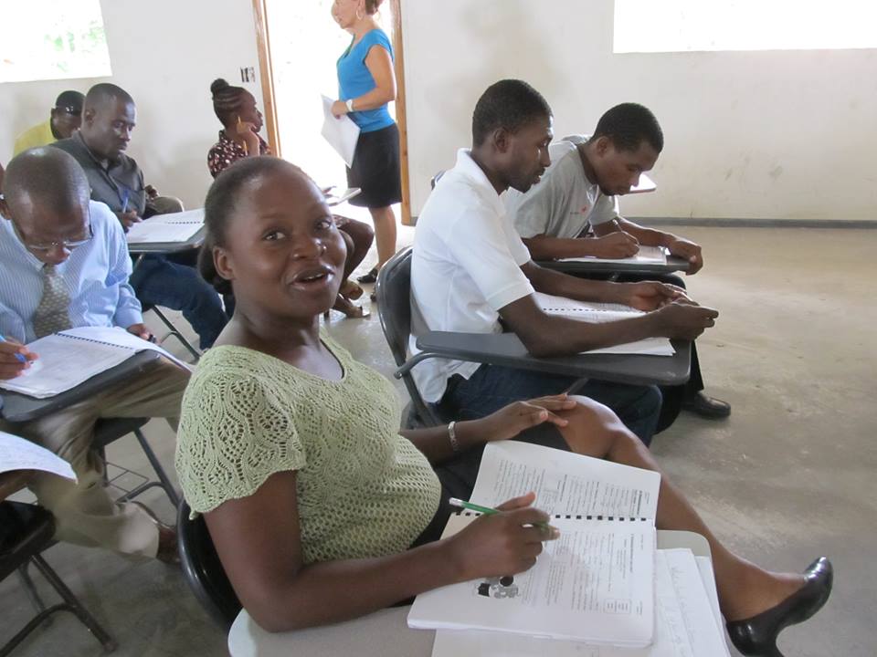 Mears Ministry in Haiti: Pictures of the STEP (seminary) English class
