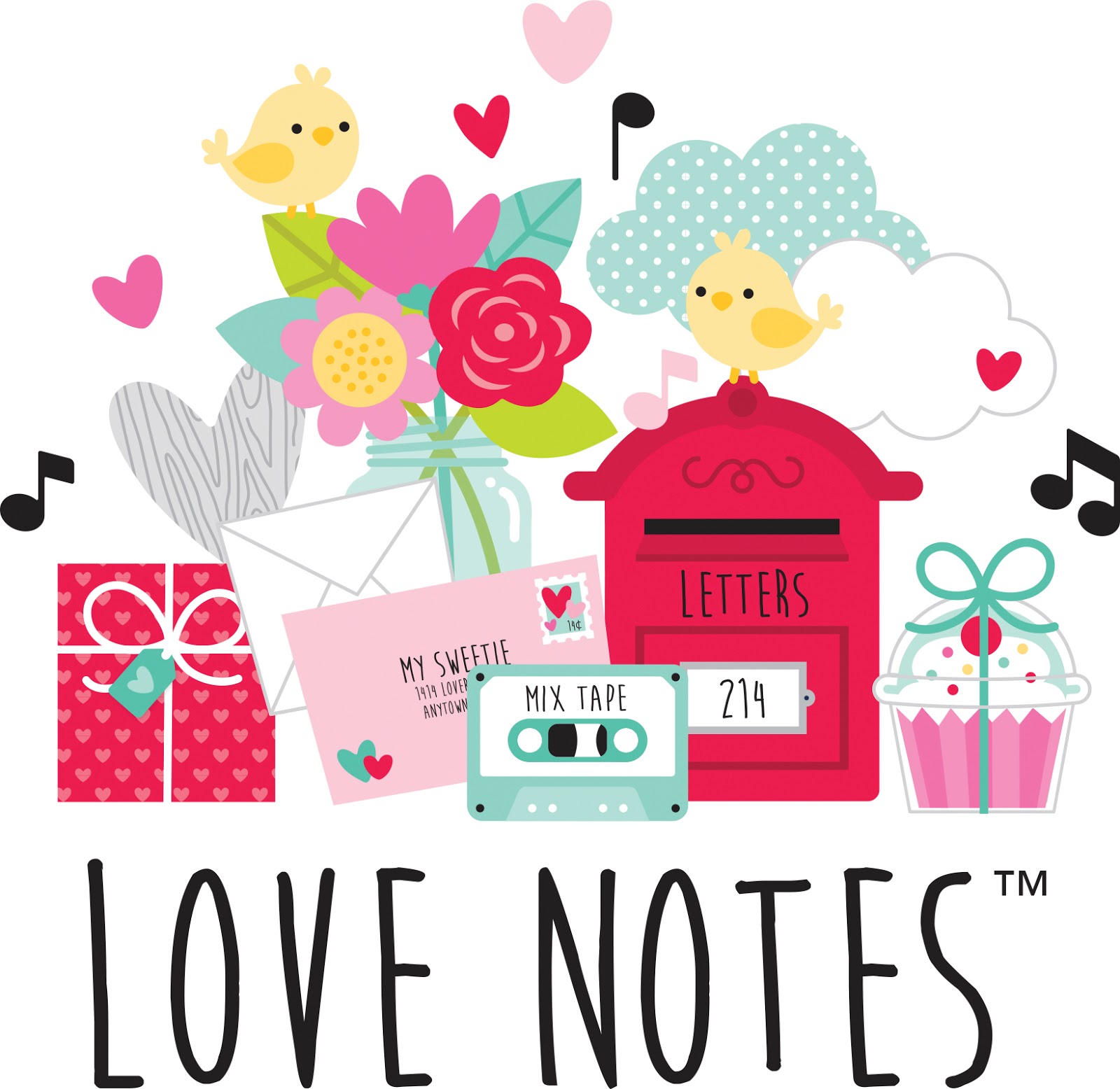 Doodlebug Design Inc Blog: INTRODUCING LOVE NOTES | + GIVEAWAY!!!
