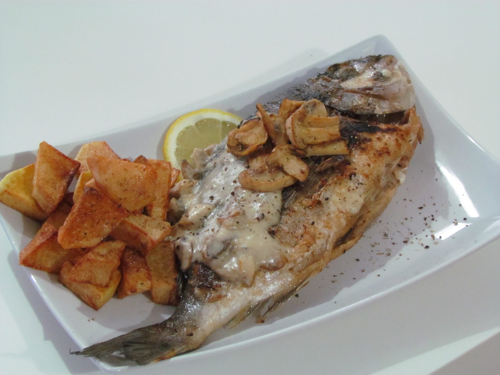 Top Cuisine avec Lavi: Dorada la gratar cu sos de ciuperci / Grilled ...