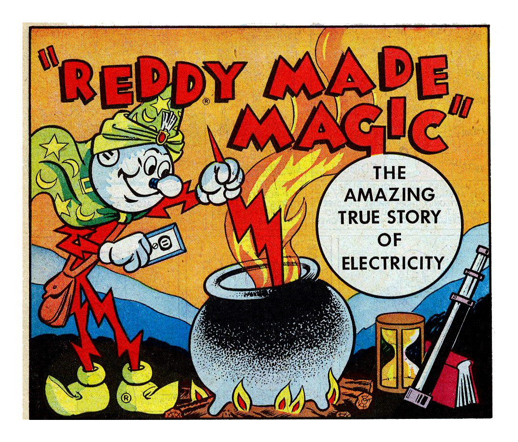 Gone & Forgotten: REDDY KILOWATT : IMP OF SCIENCE