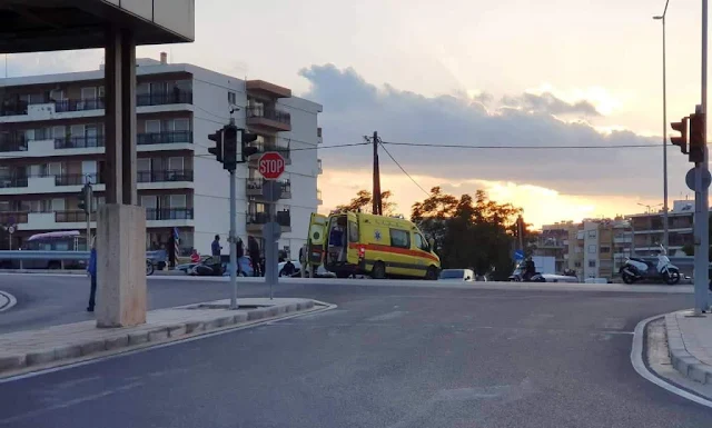 ΠΡΙΝ ΛΙΓΟ: ΤΡΟΧΑΙΟ ΣΤΟΝ ΚΟΜΒΟ ΤΗΣ ΝΕΑΣ ΜΑΡΙΝΑΣ - ΦΩΤΟΣ