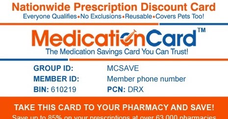 Free Medical Discount Card: KNOW YOUR PRESCRIPTION DISCOUNT CARD